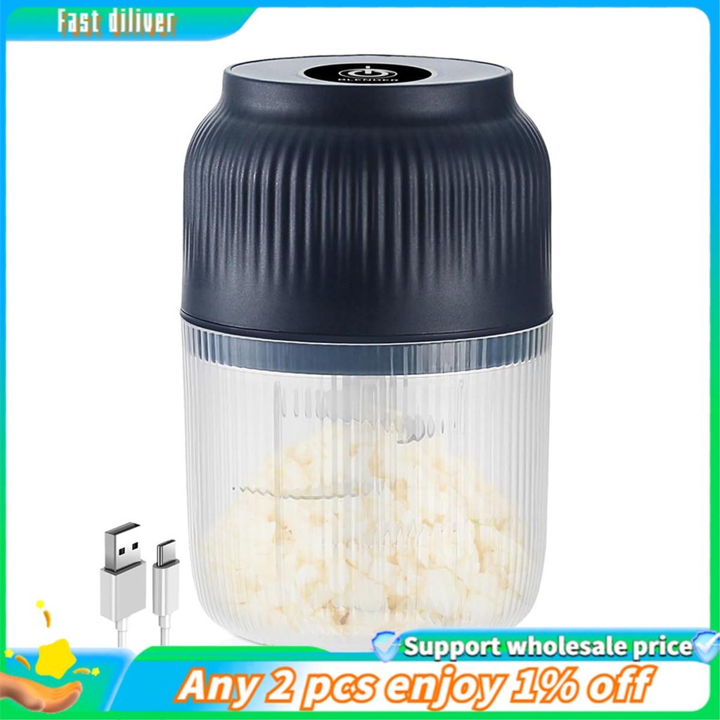 In -Mini Electric Onion Cutter, Wireless Portable USB Charging, Small ...