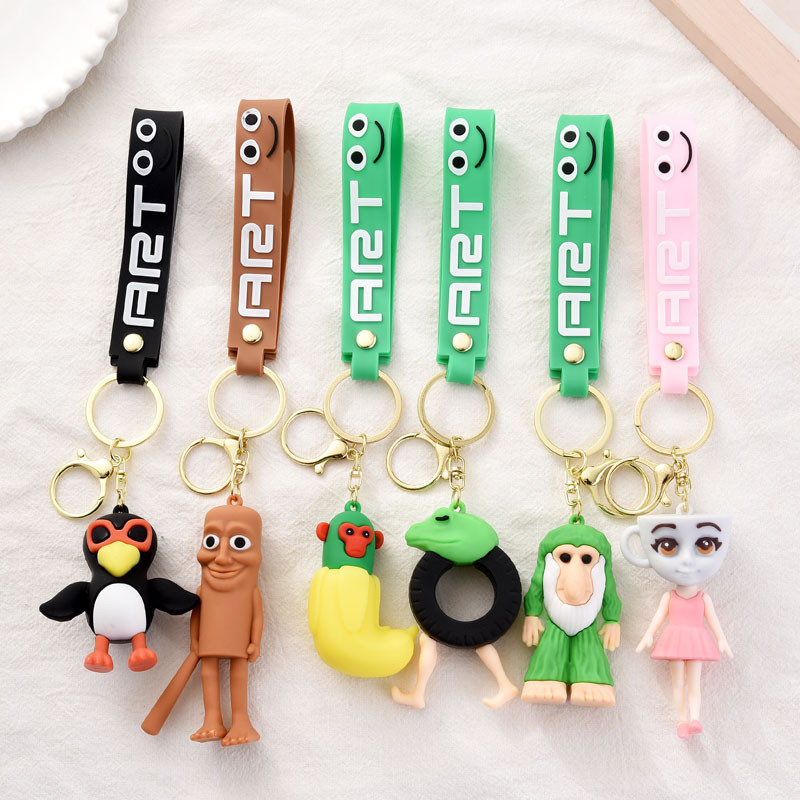 AI Meme Italian Brainrot Pendant Keychains Tralalero Tralala Tung Tung ...