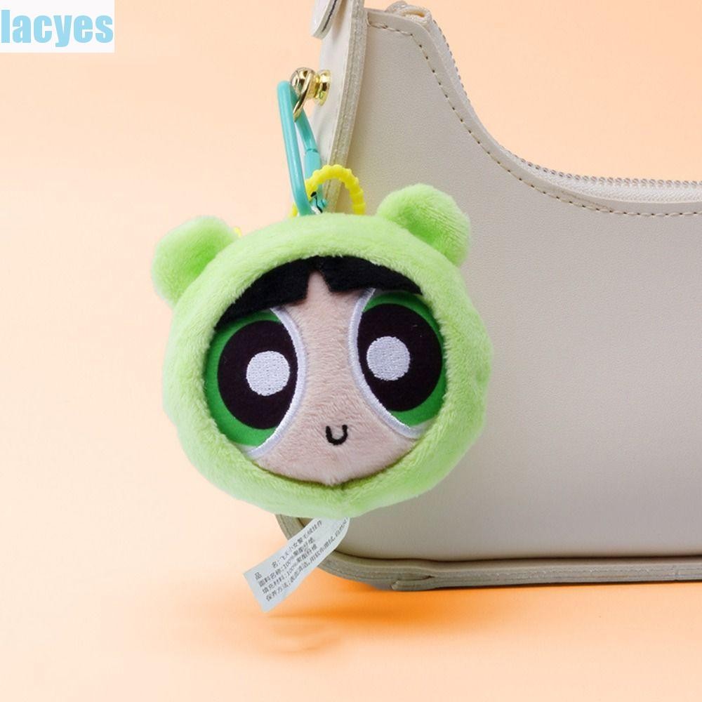 LACYES Powerpuff Girls Plush Keychain, Plush Doll Blossom Powerpuff ...