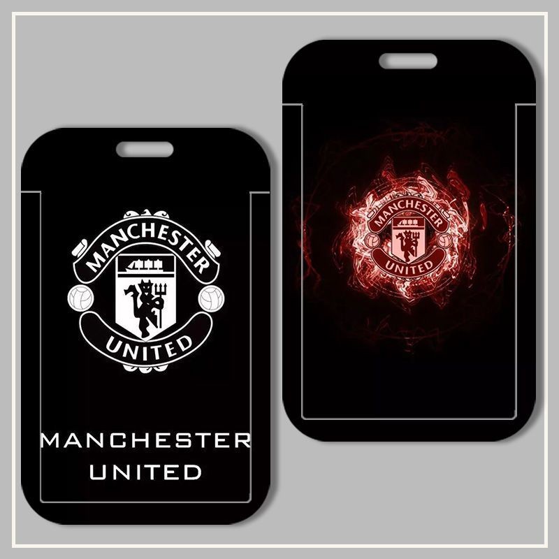 Manchester United Name Card Holder Student Card School Card Factory ID ...