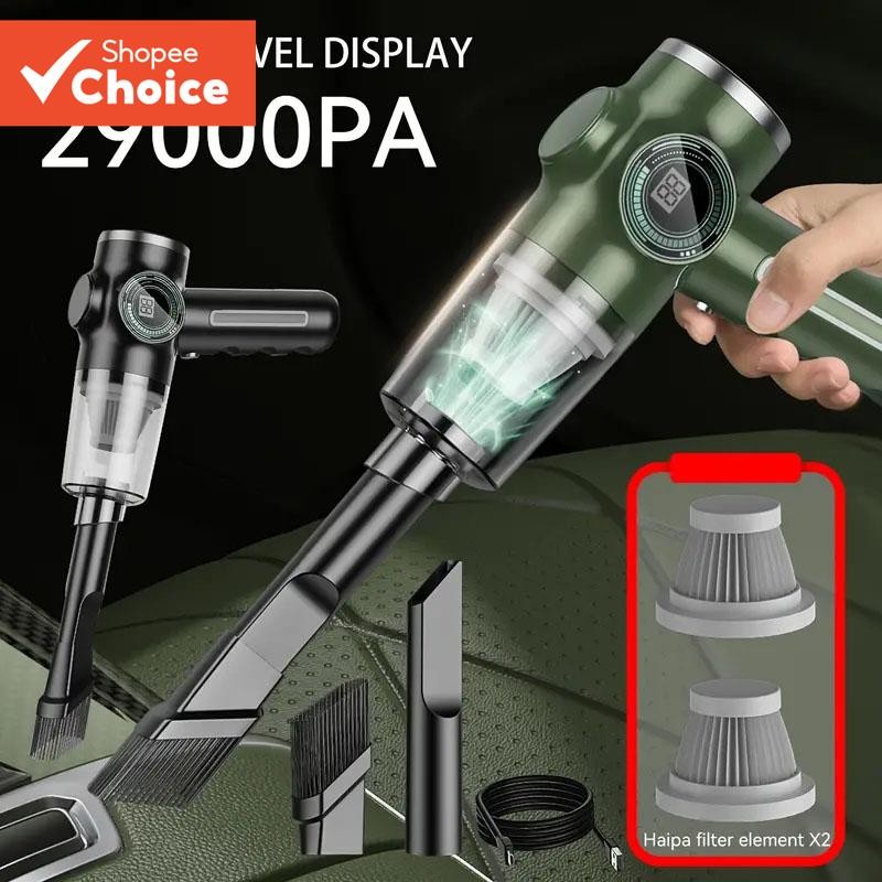 Portable Cordless Handheld Vacuum Cleaner, 2000mAH Cyclonic Suction ...