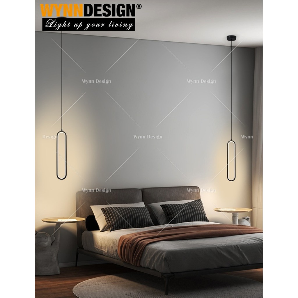 Wynn Design Oval Linear Hanging Lamp Black Gold Led Linear Hanging Lamp ...