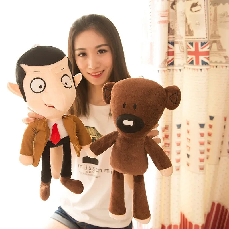 Fun Mr Bean Teddy Bear Plush Toy Soft Stuffed Doll Home Decor Christmas ...
