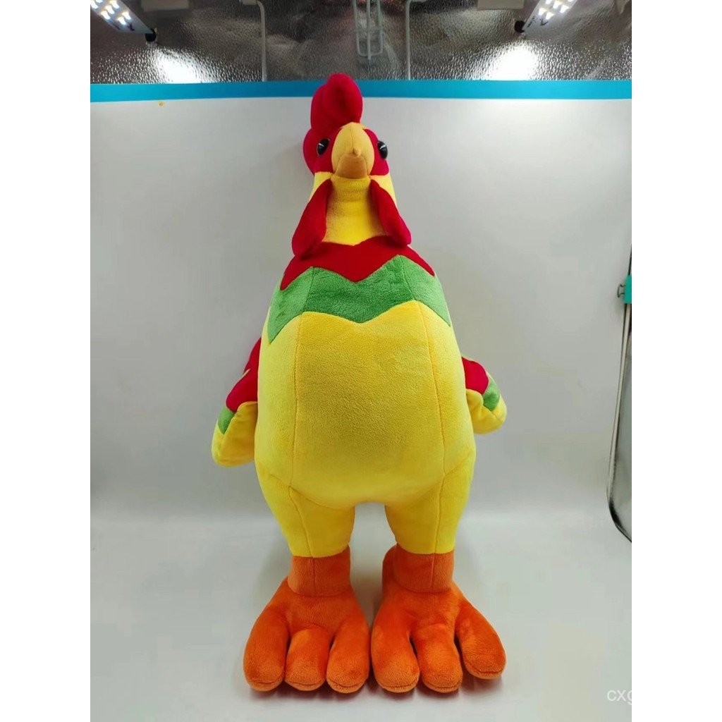 New ins Toy Chicken Realistic Yellow Rooster Plush Toy diy Plush ...