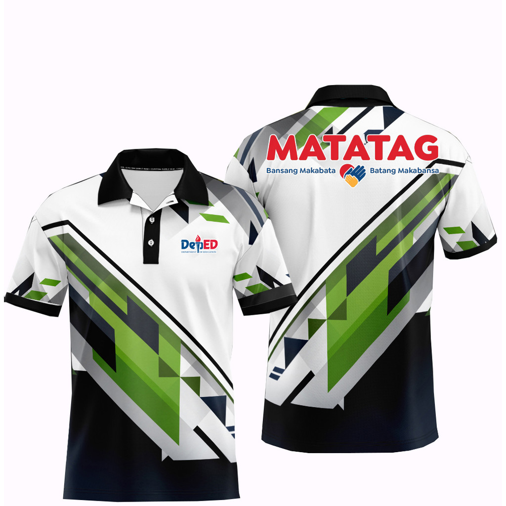 DEPED MATATAG POLO SHIRTS UNIFORM FULL SUBLIMATION POLO-Shirt FOR MEN ...