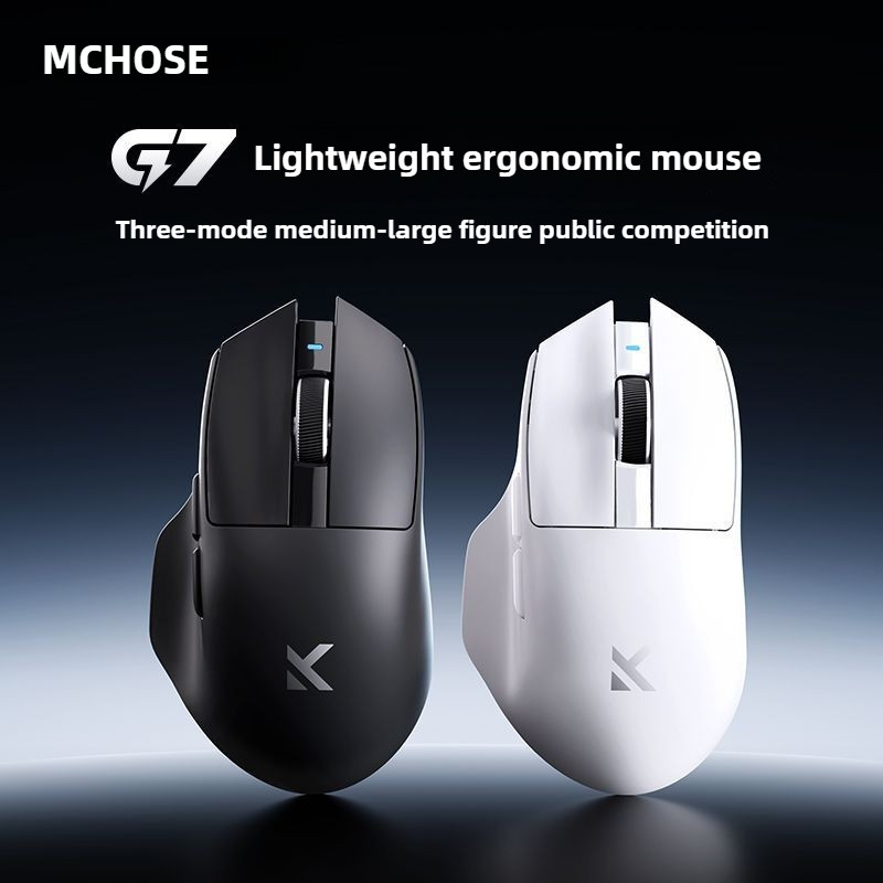 MCHOSE G7 Wireless Mouse 800mAh Lightweight 8K Polling Rate PAW3311 ...