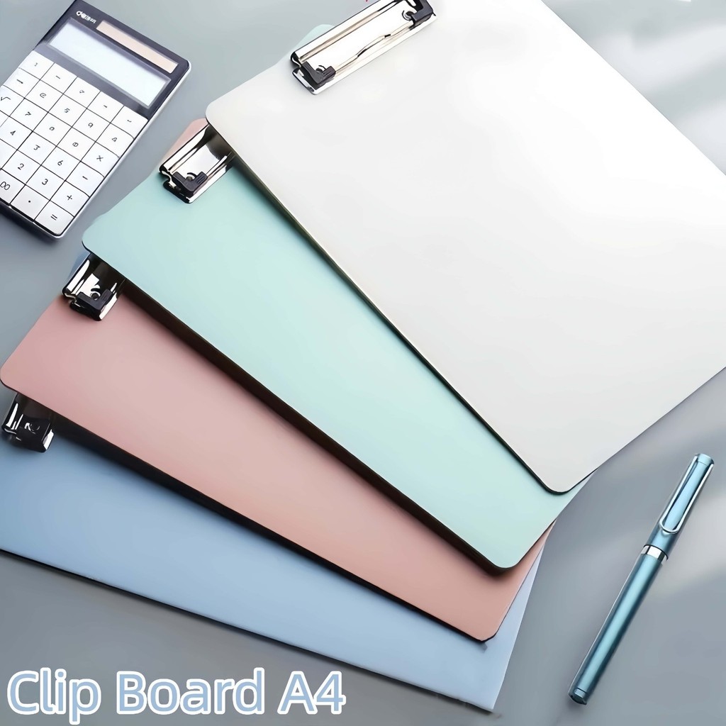 Simple A4 Bill Clipboard Memo Pad Clip Board Loose-leaf Notebook File ...