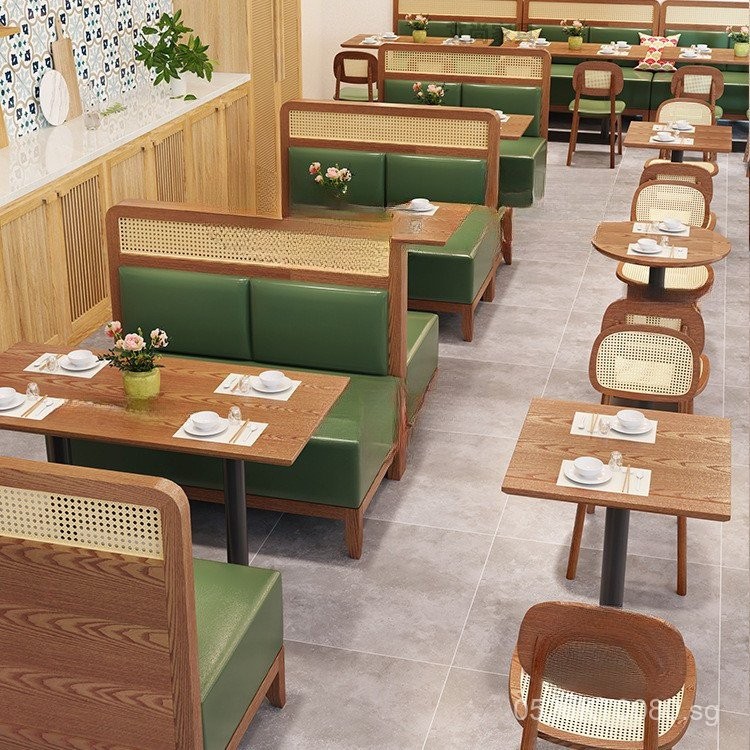Tea Western Restaurant Dining Southeast Asian Table and Chair Set ...