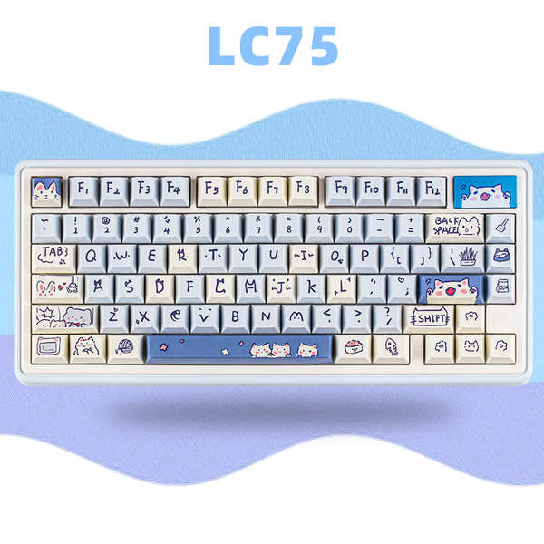 keycap ไทย sa keycap keycap Long Cheng Blue Meow MOA Original Factory ...