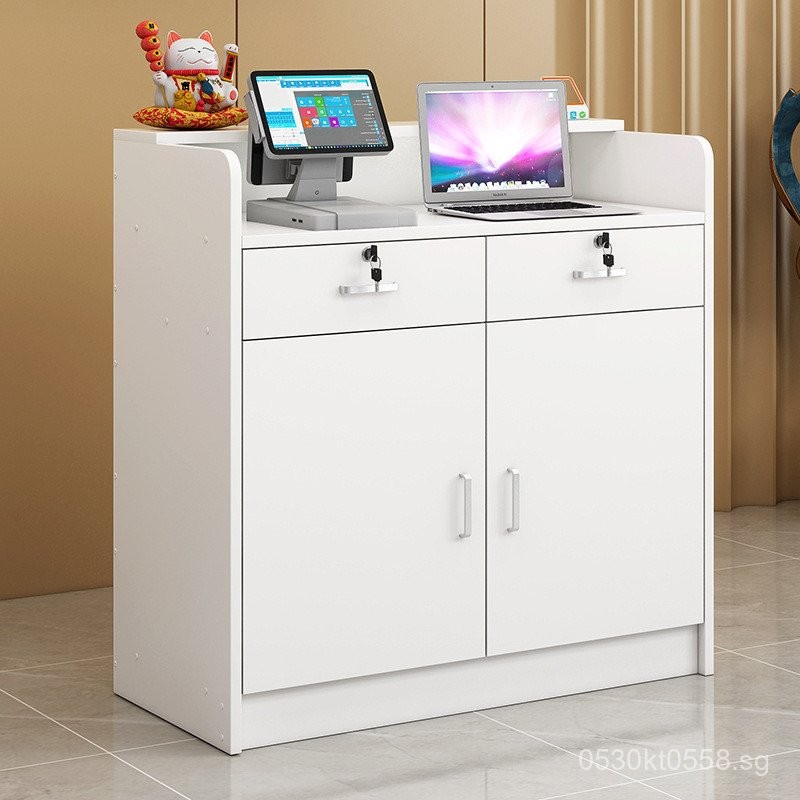 Clothing Store Cashier Counter Convenience Store Small Front Desk ...