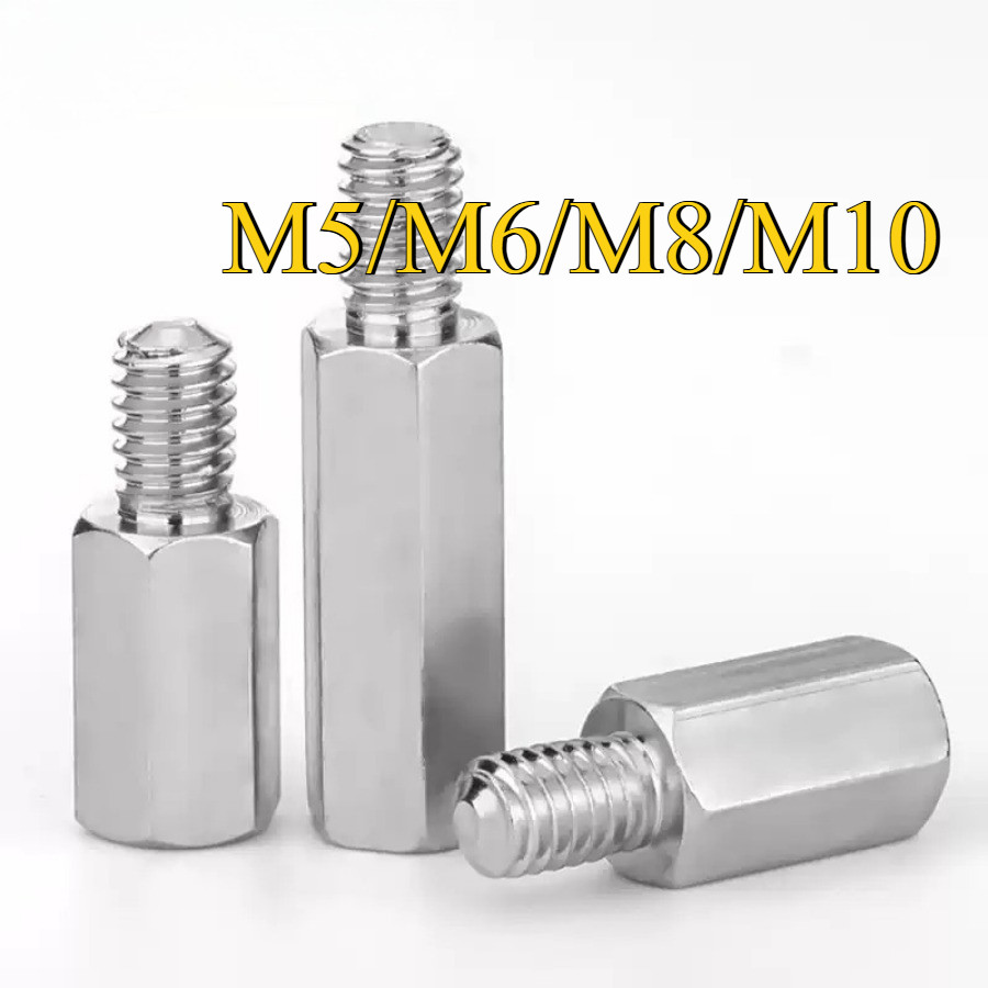 304 Stainless Steel Single Head Hexagonal Column, Motherboard Isolation Column M5/M6/M8/M10 (-YL ...