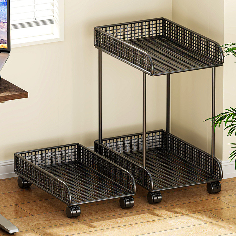 [48H Shipping] Desktop Computer Under Desk Mainframe Bracket Movable ...