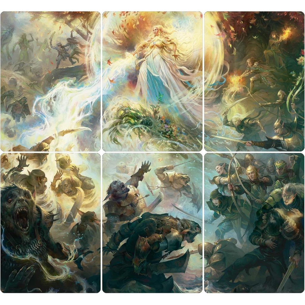 LTR Lord of the Rings: Scene Box ART CARDS MTG: Magic The Gathering The ...