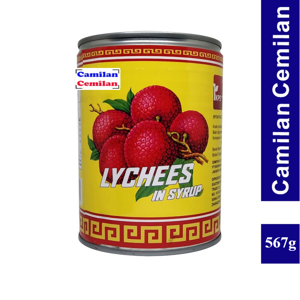 IKPS Canned Lychee Syrup Canned Lychee 567 gr | Shopee Singapore