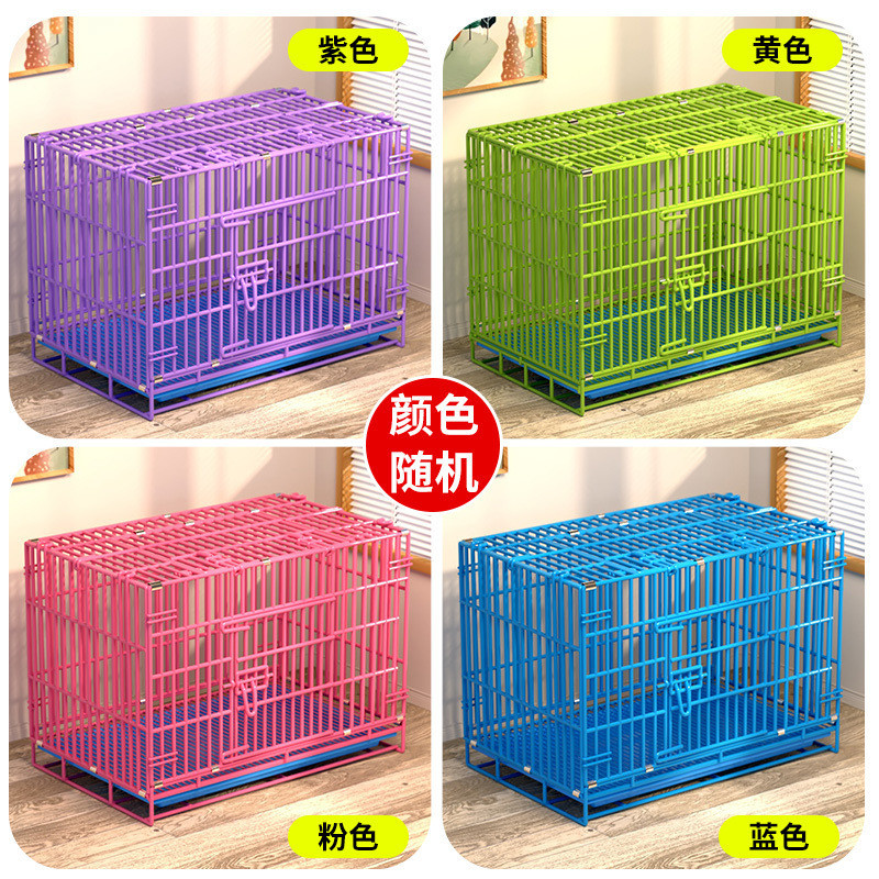 Dog Cage Extra Thick Pet Stainless Steel Rabbit Cage with Skylight ...