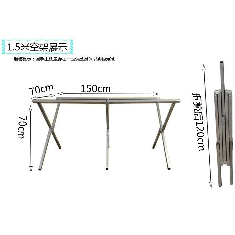 Portable Folding Stall Table for Night Market, One-Second Setup, Bamboo ...