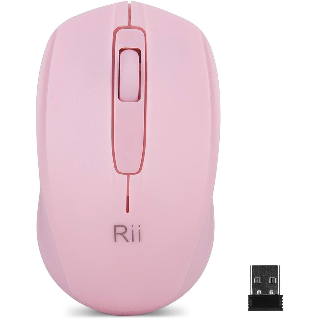 Rii Wireless Mouse,2.4G Portable Computer Mice for PC, Laptop, Windows ...