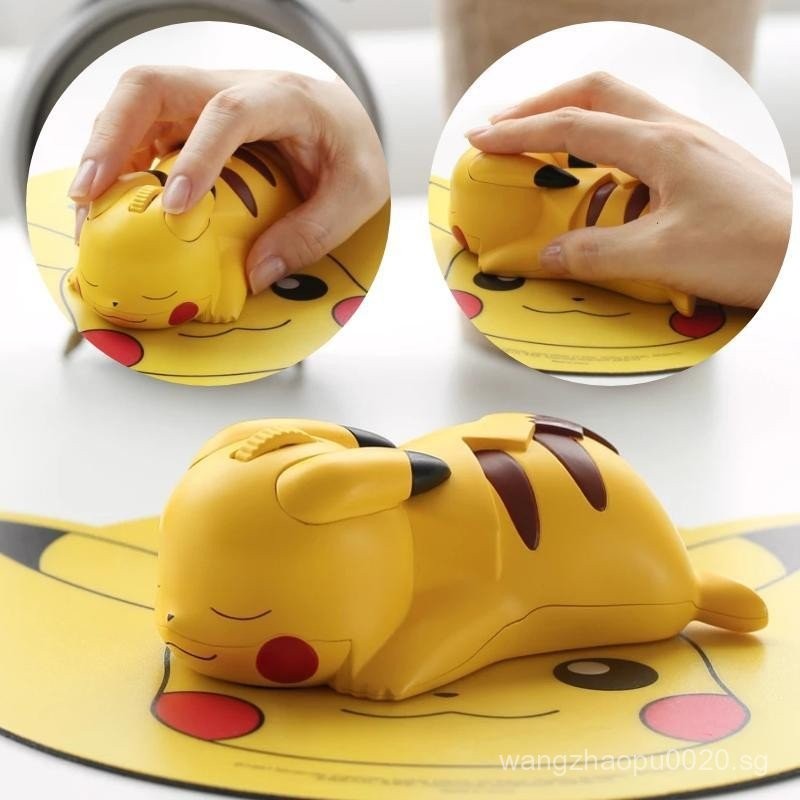 [1154People Collection]Authentic Korean Pikachu usb Wireless Mouse ...