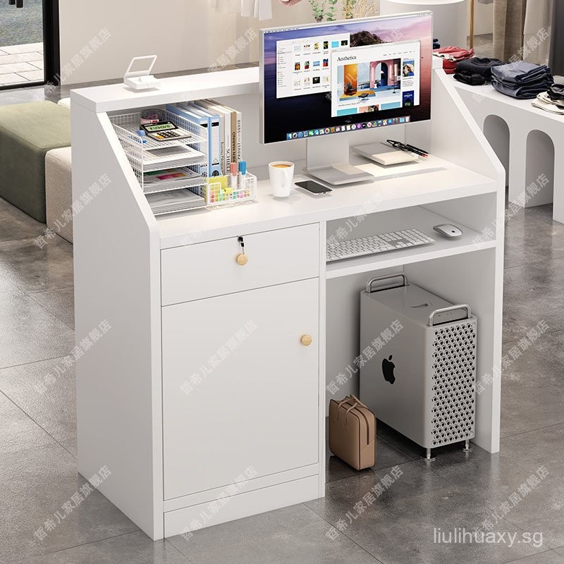 Reception Desk Customer Service Desk Standing Modern Podium Chair's ...