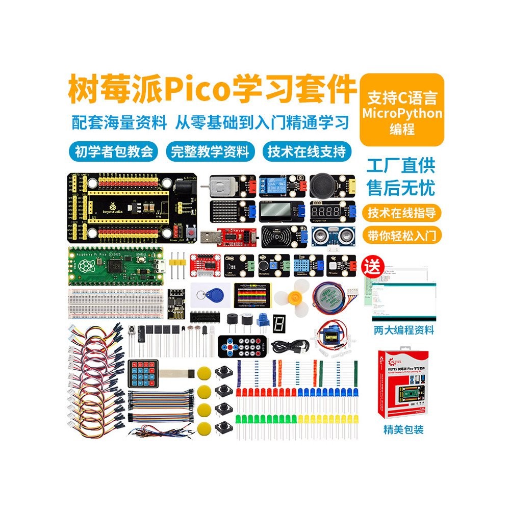 Raspberry Pi pico Sensor Kit RaspberryPi Getting Started with the Development Board microPython ...