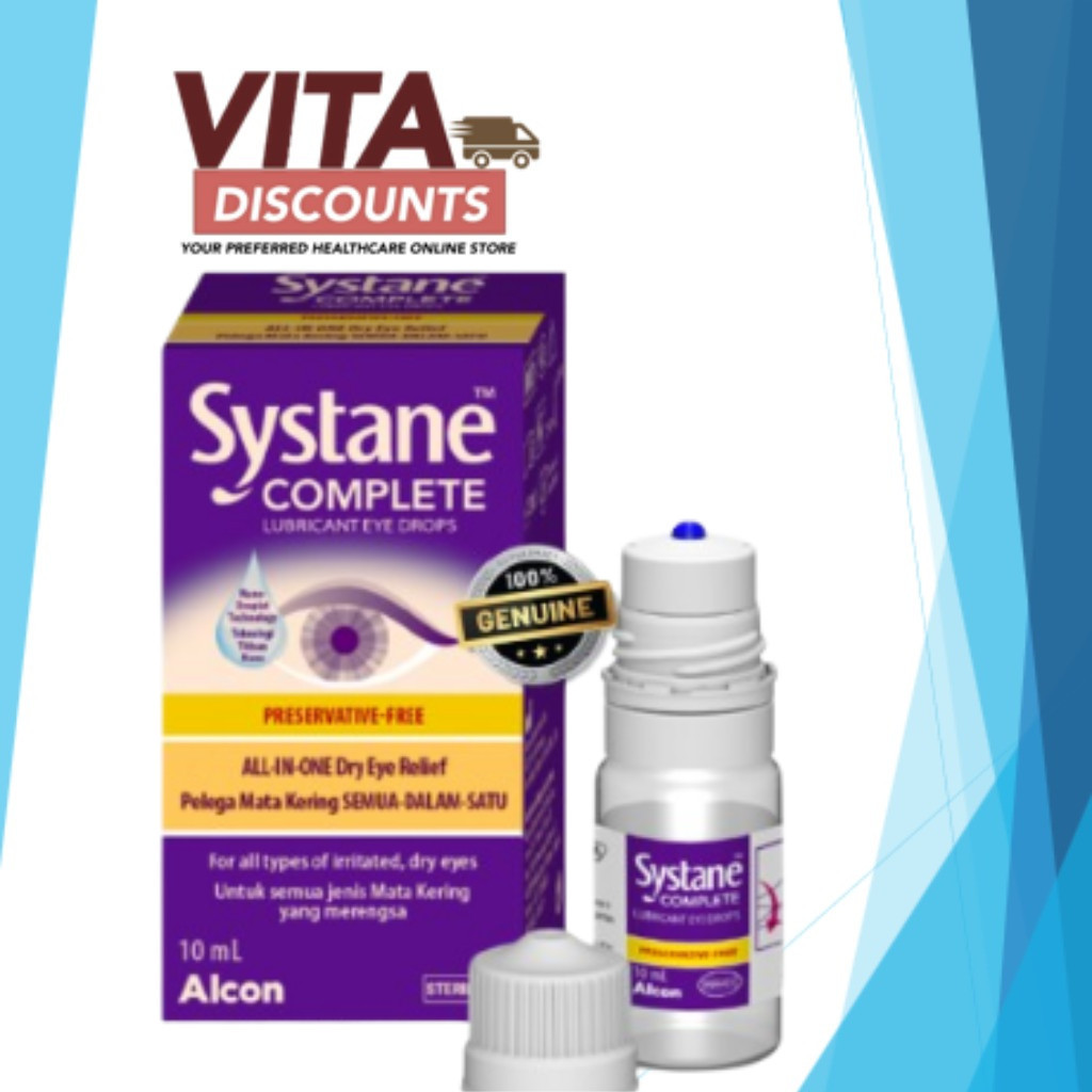 [JENIS PRESERVATIVE-FREE] SYSTANE COMPLETE MULTI DOSE PRESERVATIVE-FREE ...