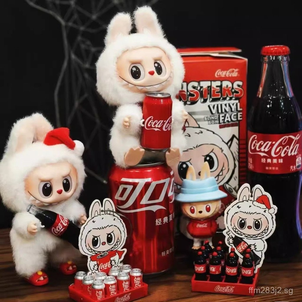 Labubu Coca-Cola Vinyl Face Series Blind Box labubu Third Generation ...