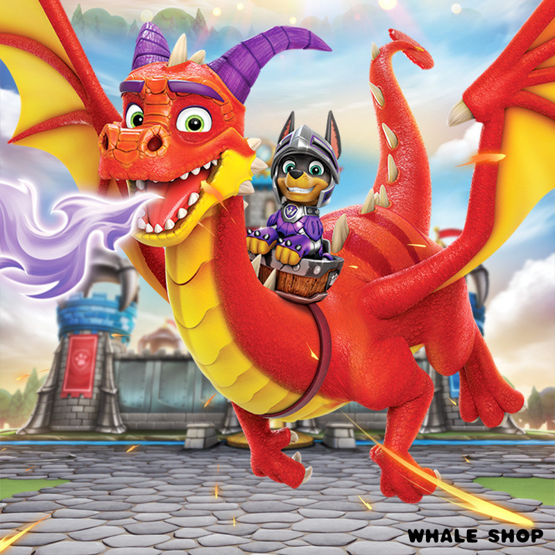 【Official】PAW Patrol Dragon Knights Transformers｜Sir Marshall Spark ...