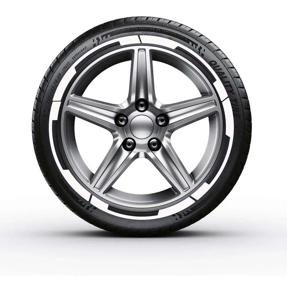 20pcs/lot Brand New Tire Wheel Letters Stickers New Tire Styling ...