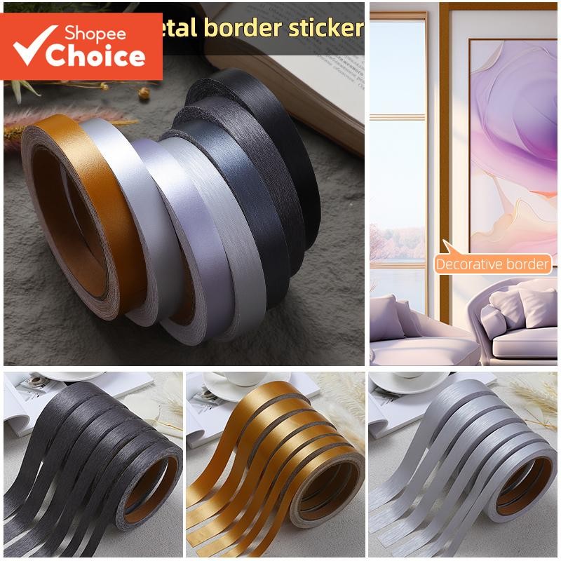 10 meters, brushed metal edge banding, stainless steel cabinet door ...