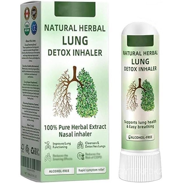 Ourlyard Natural Herbal Lung Detox Inhaler,Ourlyard Herbal Lung ...