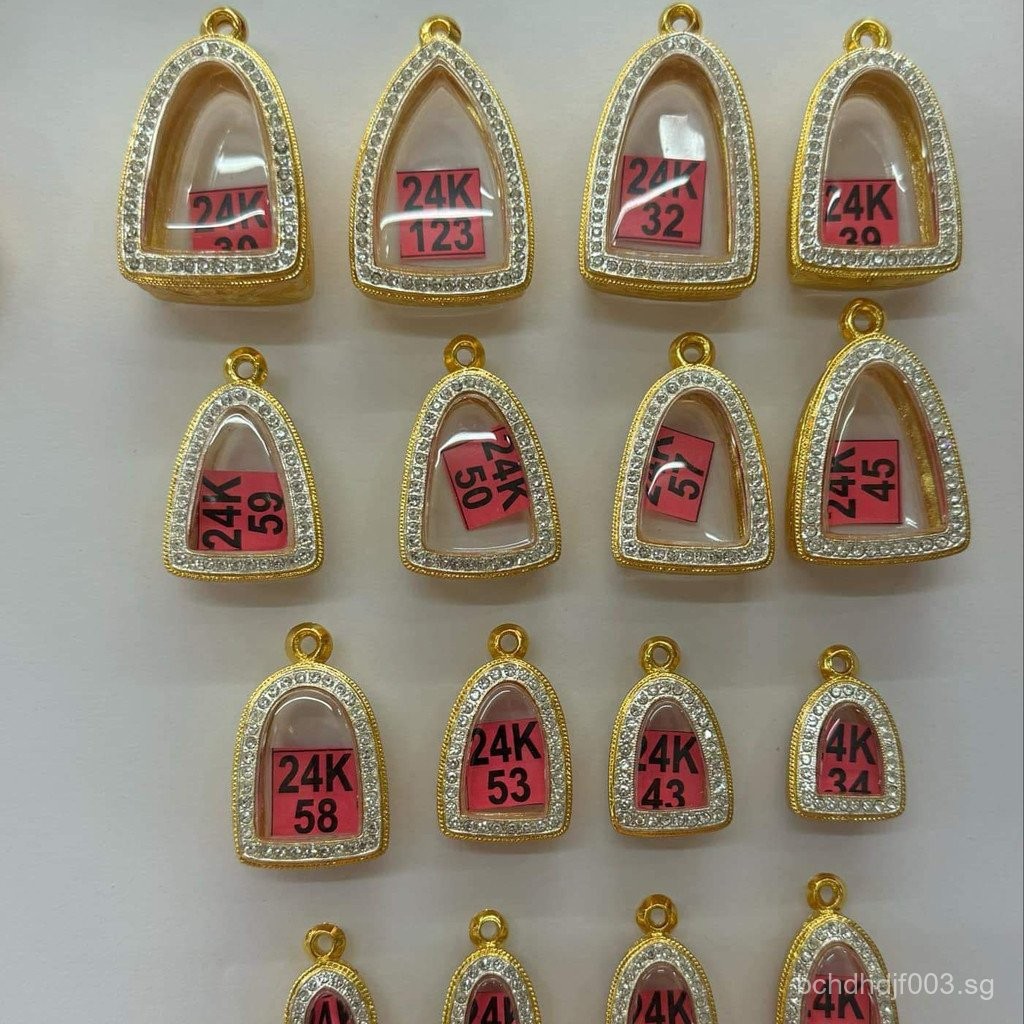 Taiyoupin Cover Thai Amulets Shell Frame Lizun Buddha Statue Crystal ...