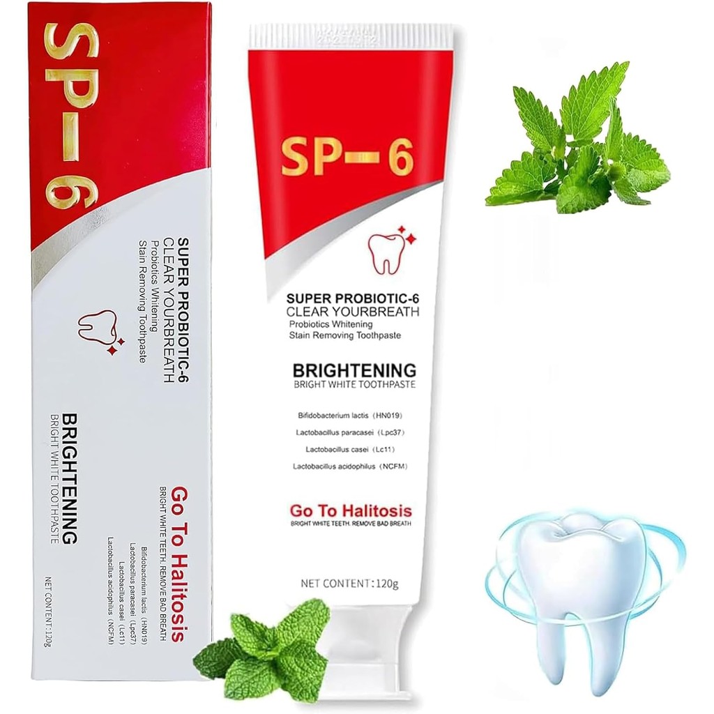 SP-6 Toothpaste, 120 g Toothpaste,SP-6 Ultra Whitening Toothpaste ...