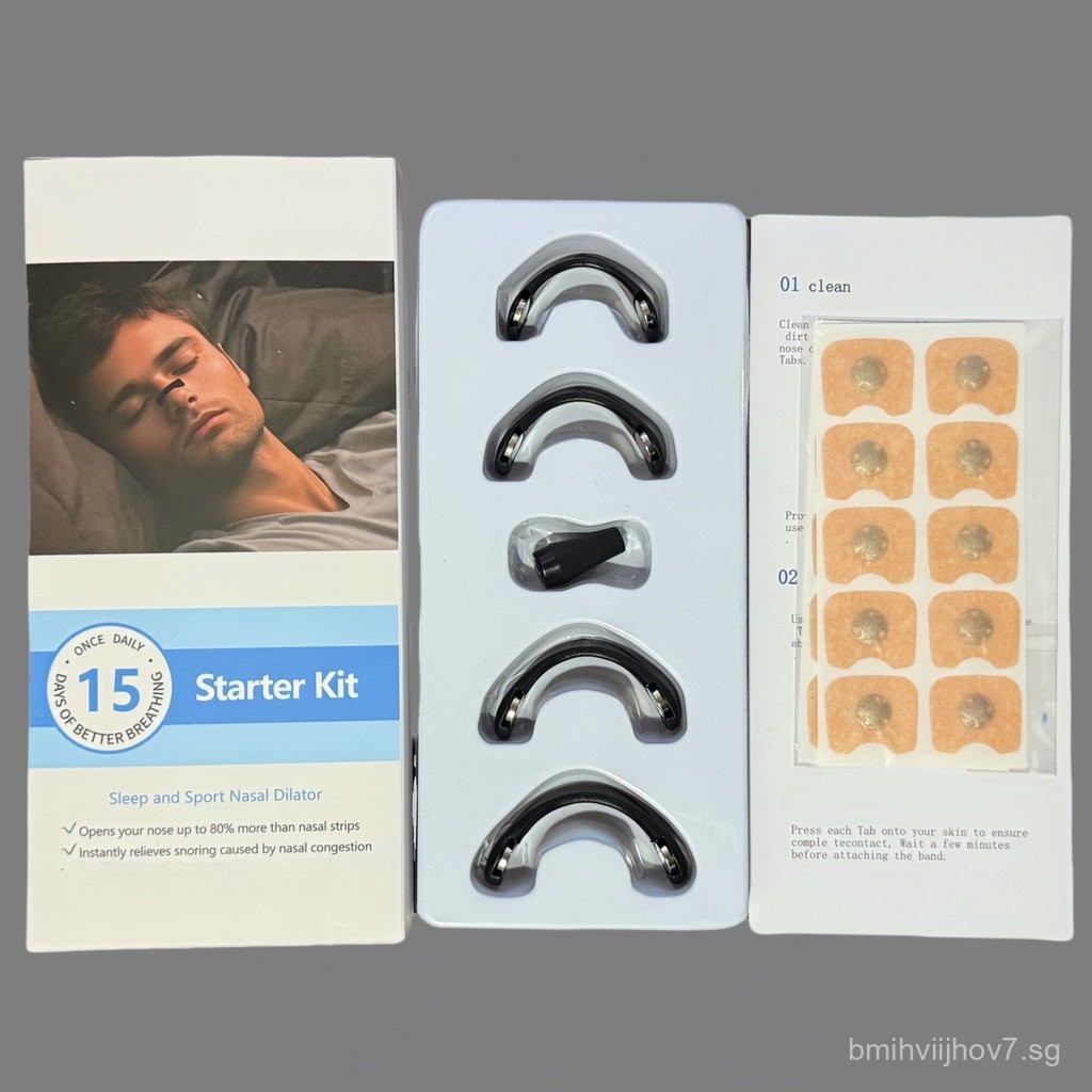 Magnetic External Nasal Dilator Nose Patch Anti-Snoring Ventilation ...