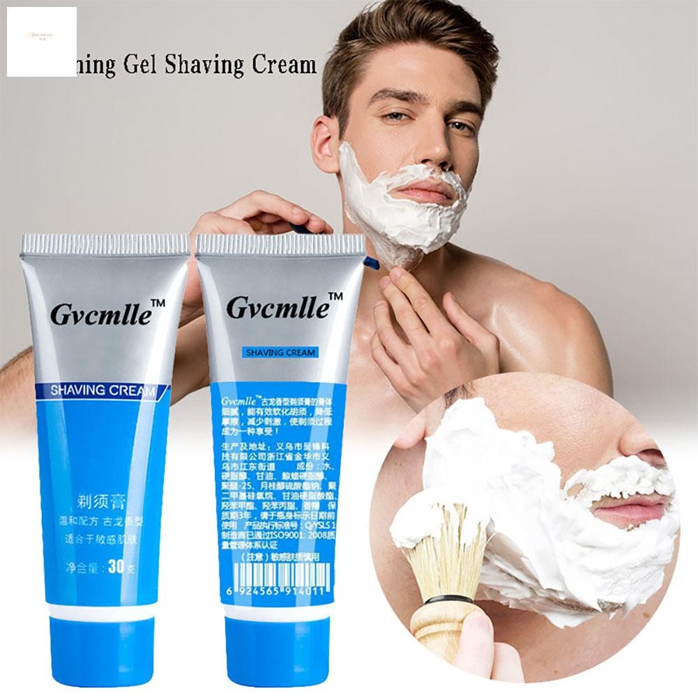 Gentle Beard Shaving Cream for Men Mild Soften Beard Reduce Friction ...