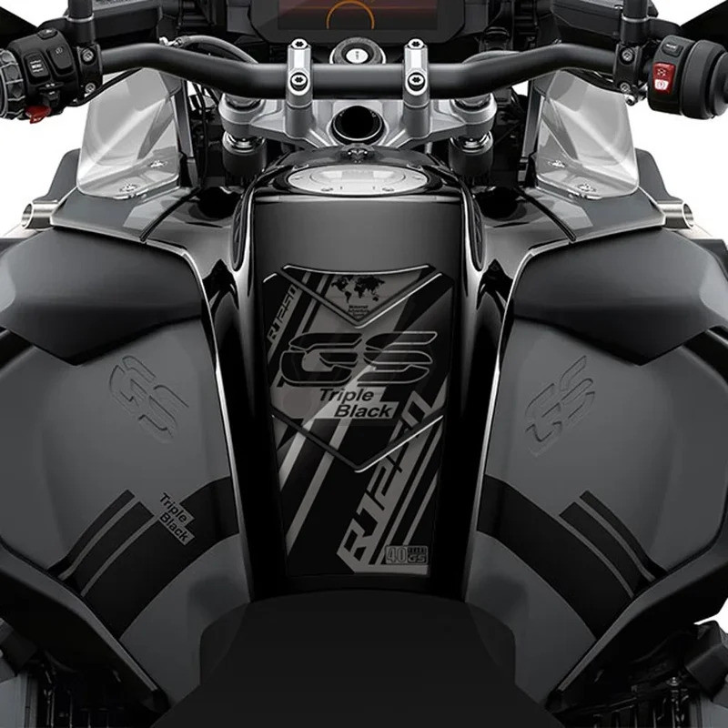 Motorcycle Tank Pad Protection Decals For BMW R1250GS Adventure Triple ...