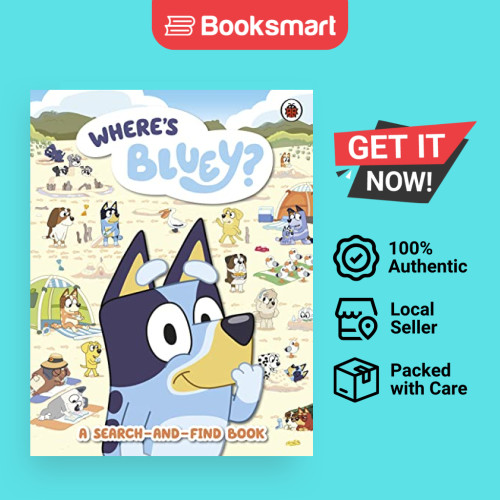 Bluey Where's Bluey Search And Find Book - Paperback - English ...