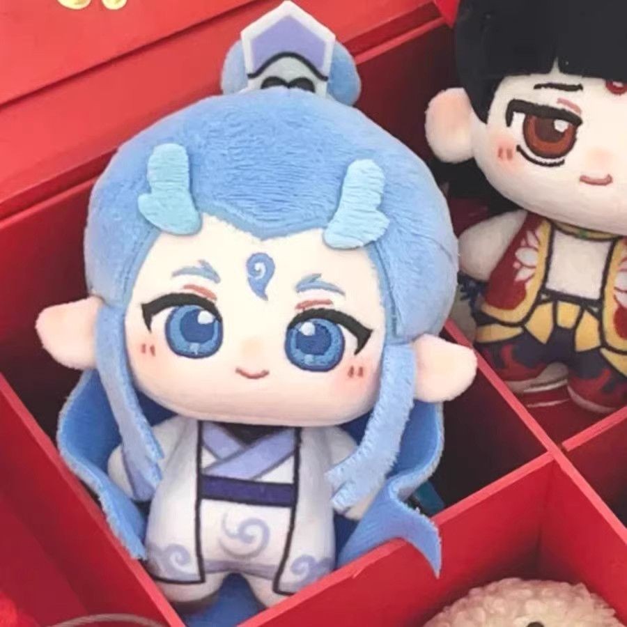 2025 Cute Nezha Doll Plush Toy Doll Pendant Cotton Doll Genuine ...