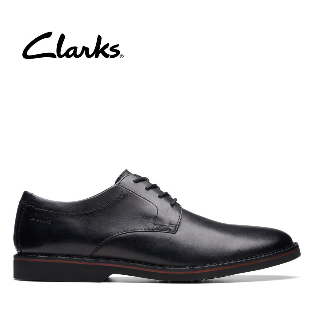 Clarks Mens Atticus LT Lace Derby Shoes - Black | Shopee Singapore