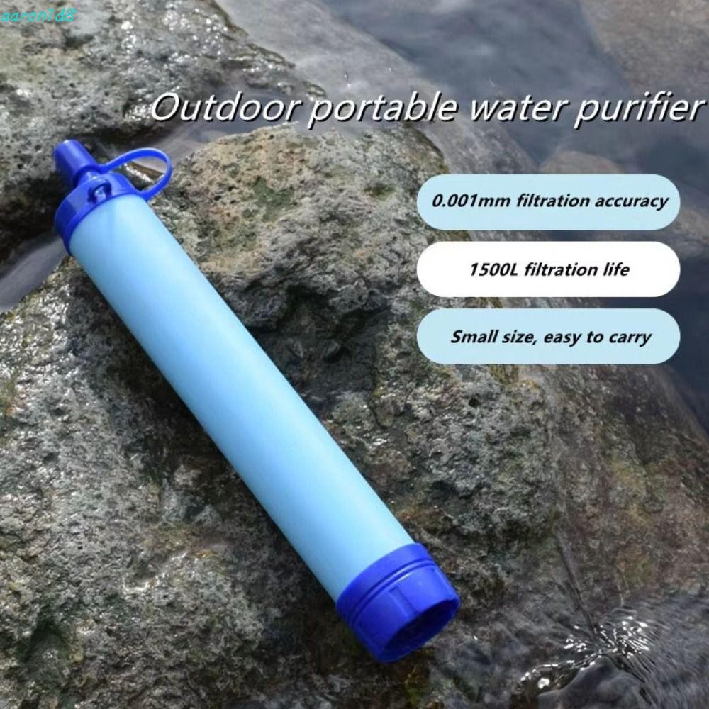AAROND Mini Water Filter Straw, Direct Drinking Mini Purification Water ...