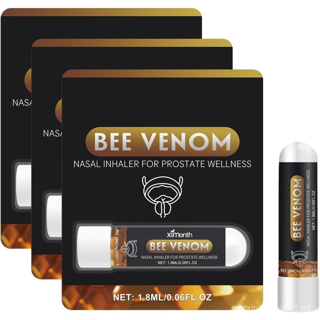 Beemax Nasal Inhaler Stick for Men, Beebreathe Bee Wellness Inhaler ...