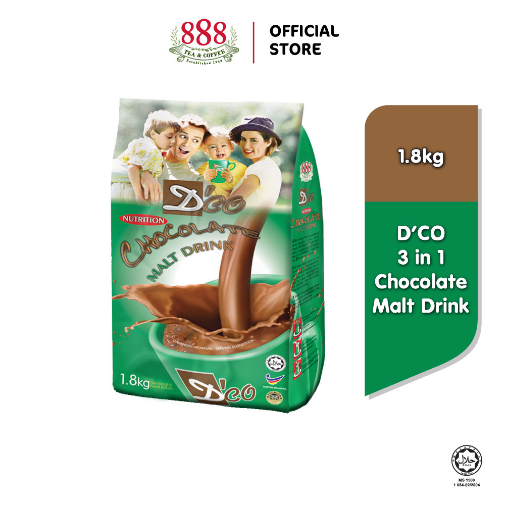 888 DCO Chocolate Malt Powder (1.8Kg) | Shopee Singapore