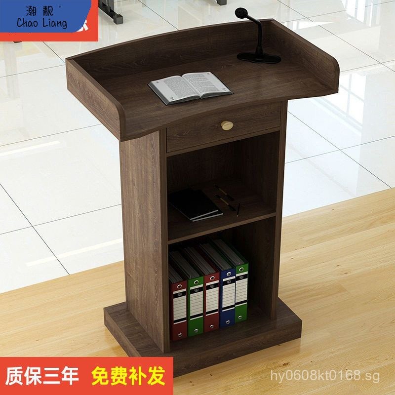 Free Shipping Speech Platform Reception Desk Speaking Platform Host ...