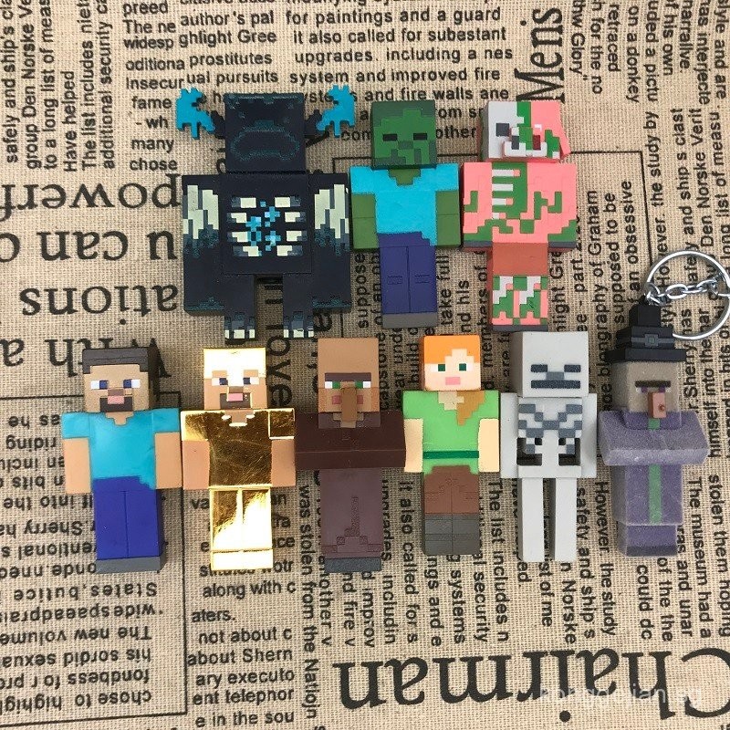Bulk Cargo Minecraft Merchandise Figures Dolls Models Miniature ...