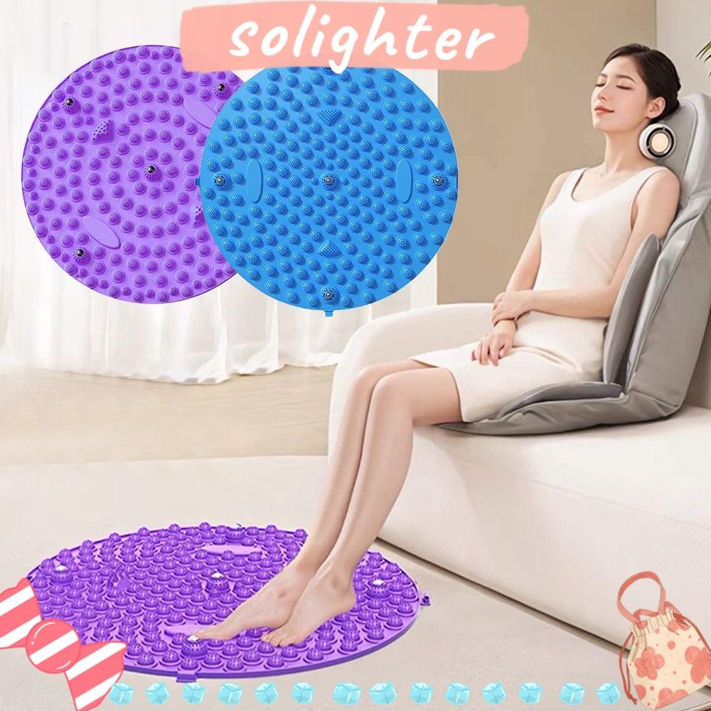 SOLIGHTER Foot Massage Mat, Thickened Ultra-slow Running Floor Mats ...