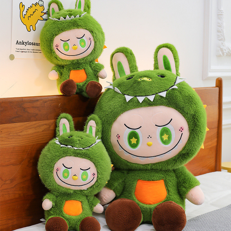 LOLLIPOP1 Rabbit Labubu Doll, Green Soft Labubu Plush Toy, Anime ...