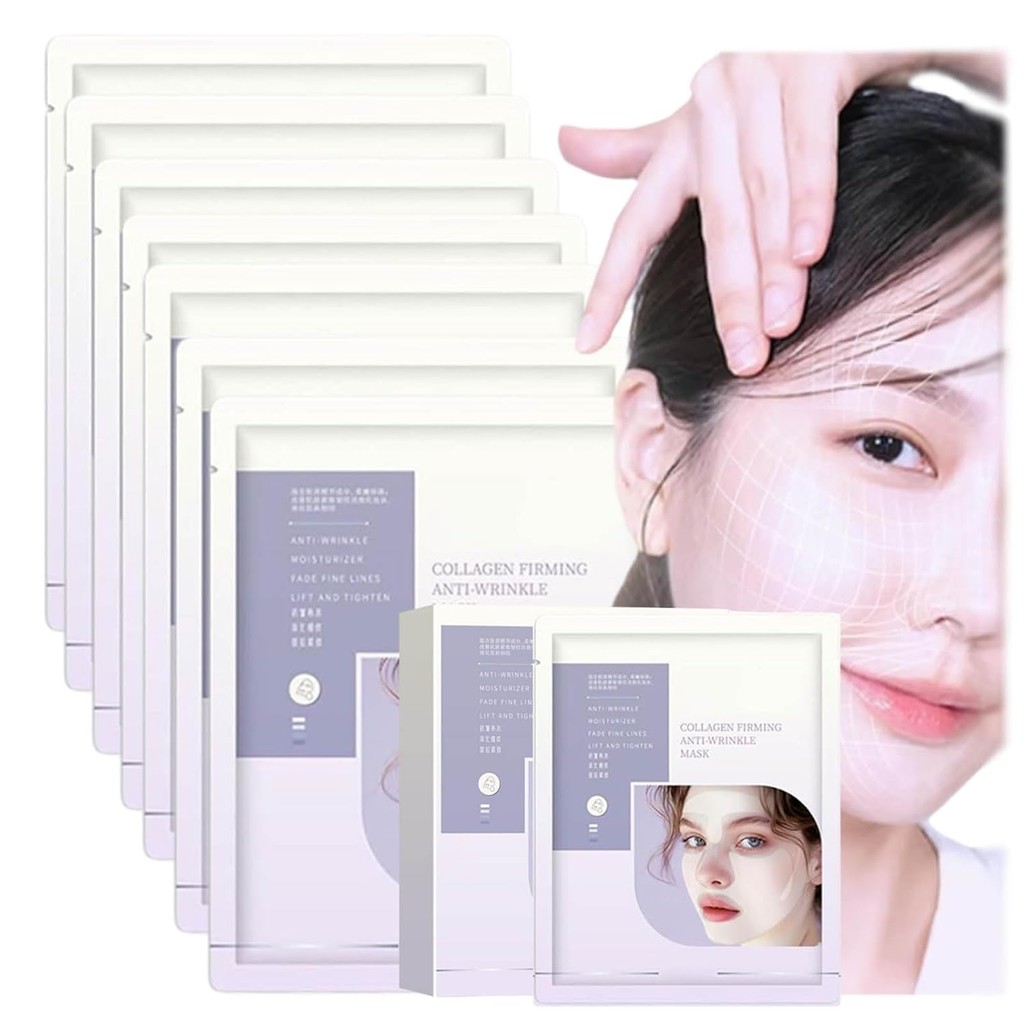 3D Lifting Collagen Full Face Tension Gel Mask, Bio-Collagen Real Deep ...