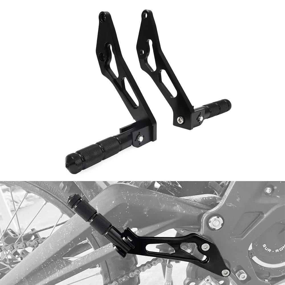 Motorcycle Rear Passenger Foot Peg Rests Pedal Peg Bracket For SURRON ...