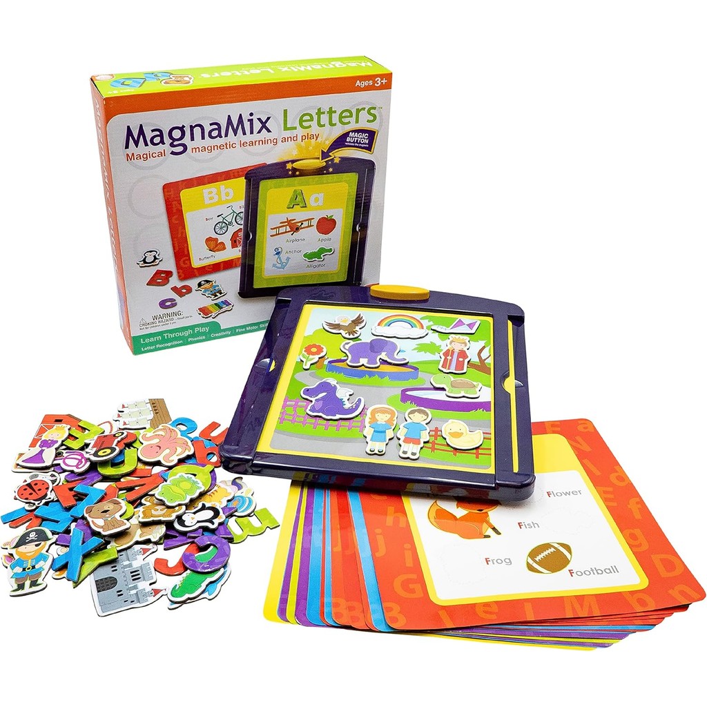 Mindware MagnaMix Alphabet Letter Recognition and Phonics for Kids ...