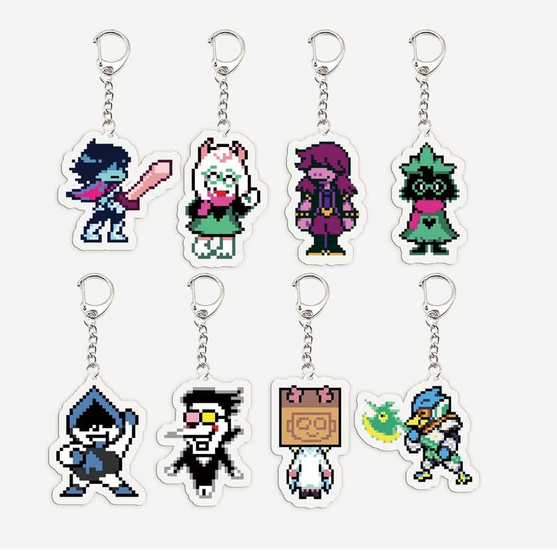Popular Game Deltarune Spamton Susie Ralsei Meme Keychains for ...