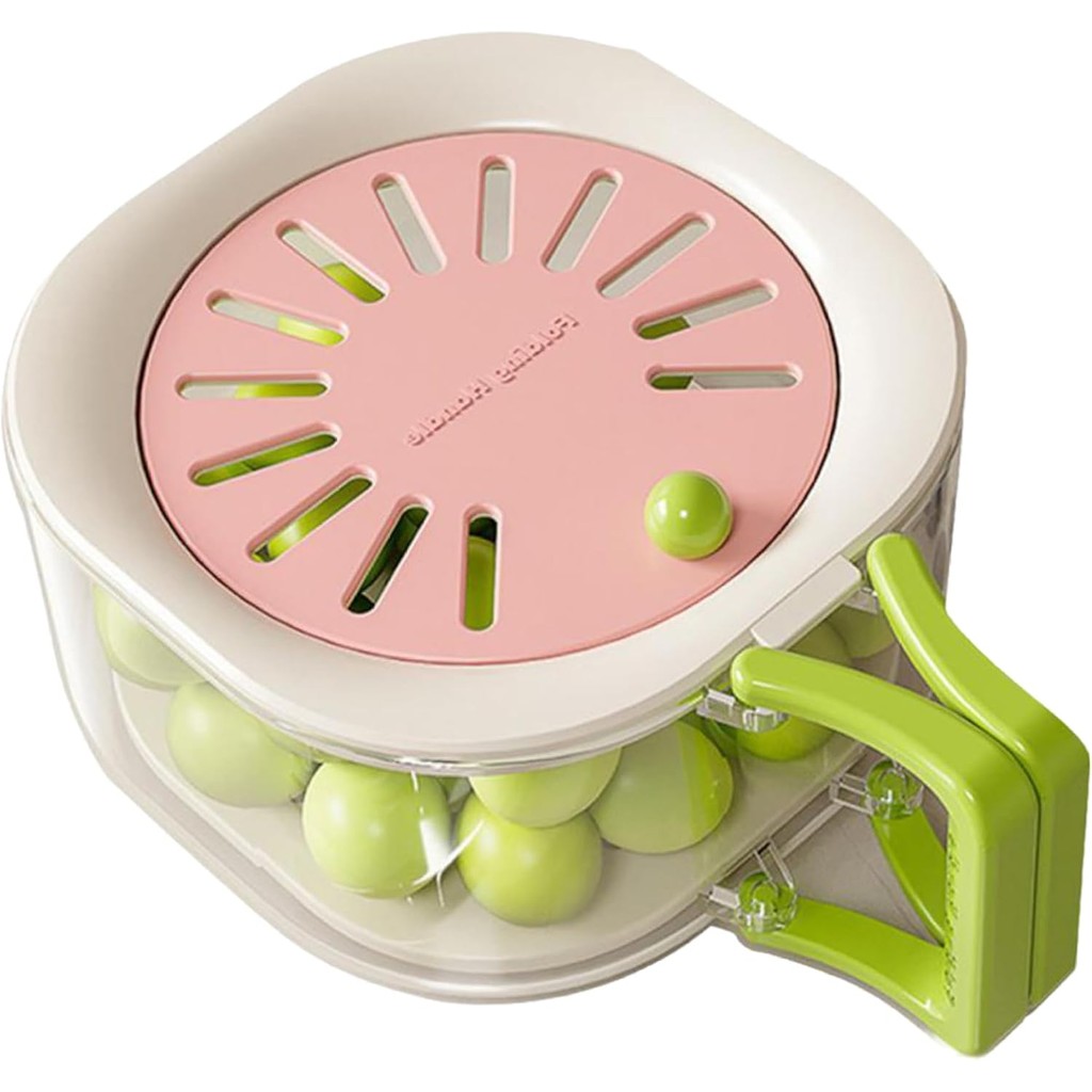 Fruit Washer Bowl with Strainer, 2-in-1 Multifunctional Fruit Washing ...